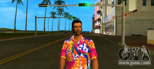 Shirt with patterns v3 for GTA Vice City
