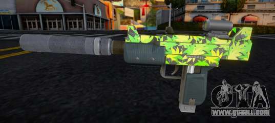Micro SMG (Organics Finish) v12 for GTA San Andreas