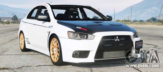 Mitsubishi Lancer Evolution X 2014〡add-on for GTA 5
