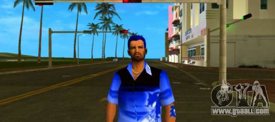 Blue Style Tommy for GTA Vice City