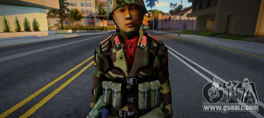 Military PLA from Battlefield 2 v1 for GTA San Andreas