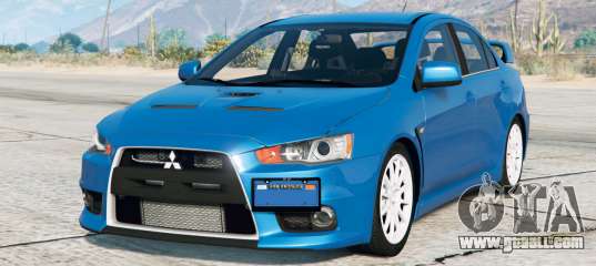 Mitsubishi Lancer Evolution X 2012〡add-on v1.1 for GTA 5