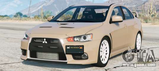 Mitsubishi Lancer Evolution X 2012〡add-on v1.2 for GTA 5