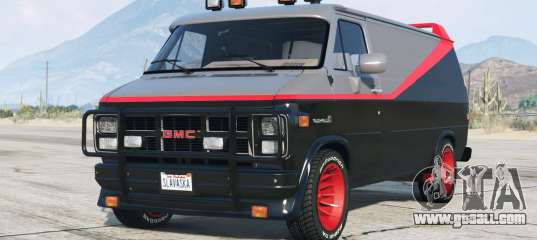 GMC G1500 Vandura Panel Van A-Team 1983〡add-on for GTA 5