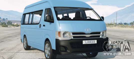 Toyota Hiace SLWB High Roof (H200) 2012 for GTA 5