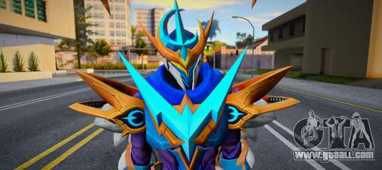 Gusion Cosmic gleam 2.0 remake (Mobile legends) for GTA San Andreas