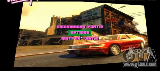 GTA IV Menu - Backgrounds 2 for GTA Vice City