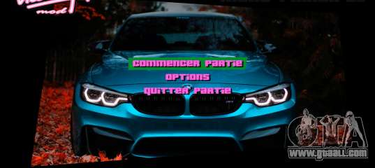 BMW Menu for GTA Vice City