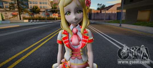 Mari from Love Live for GTA San Andreas