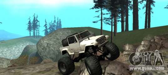 Monster Truck Edition Table for GTA San Andreas