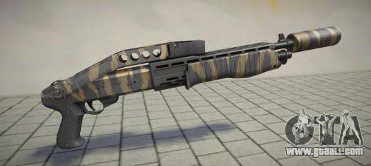 Spas 12 Gold for GTA San Andreas