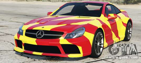 Mercedes-Benz SL 65 AMG Black Series 2008 S8 for GTA 5