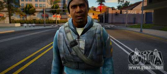 Half-Life 2 Rebels Male v3 for GTA San Andreas