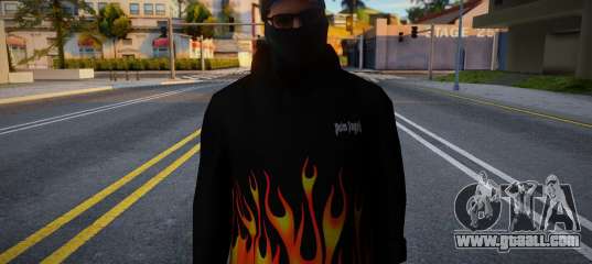 The Guy in the Fire Hoodie for GTA San Andreas