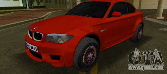 BMW 1M Coupe (LHD) for GTA Vice City